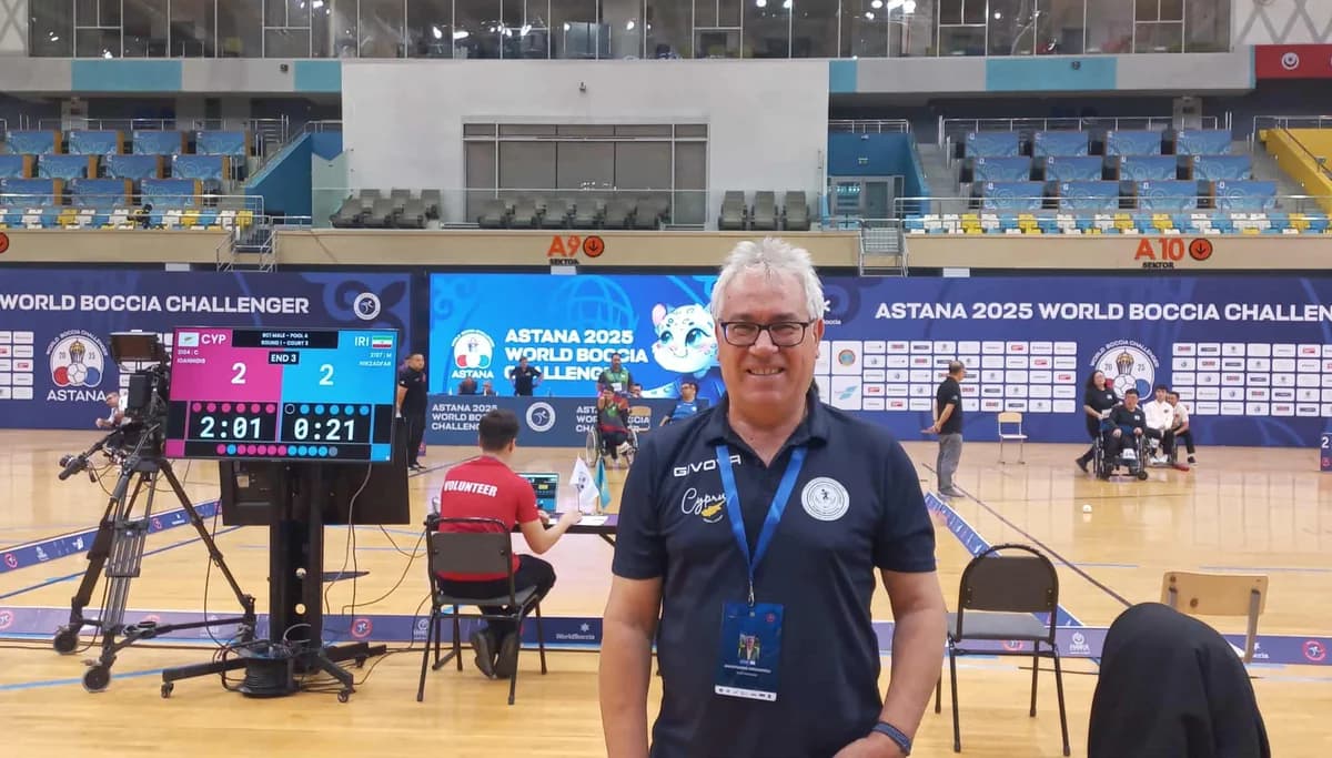 PROKOPIOU: Returns Proud and Moved from World Boccia Challenger ...